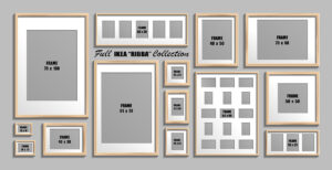 7+ Standard Picture Frame Sizes: When To Use Which One?